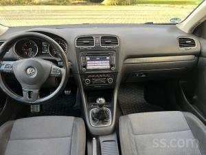Black Volkswagen Golf 2011 in Rezekne, with an engine capacity of 2.00 L and mileage of 270 thousand km for 4550 €, photo 20 on AUTOMOTO.COM.LV