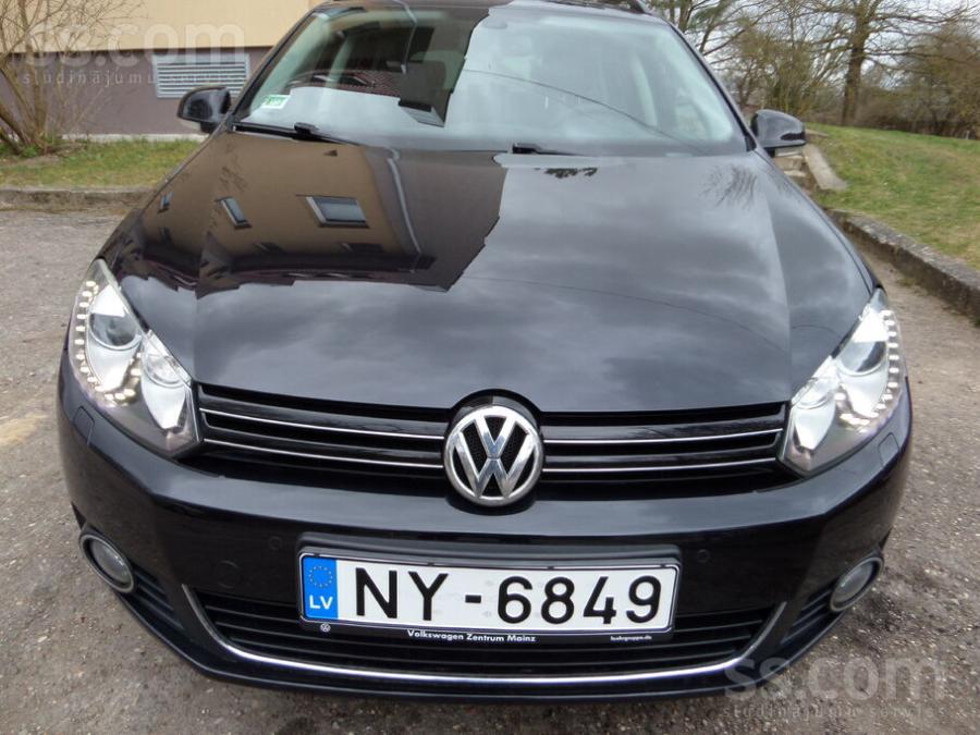 Black Volkswagen Golf 2012 in Saldus, with an engine capacity of 1.20 L and mileage of 247 thousand km for 4300 €, photo 1 on AUTOMOTO.COM.LV