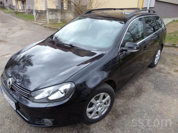 Black Volkswagen Golf 2012 in Saldus, with an engine capacity of 1.20 L and mileage of 247 thousand km for 4300 €, photo 2 on AUTOMOTO.COM.LV
