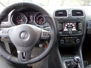 Black Volkswagen Golf 2012 in Saldus, with an engine capacity of 1.20 L and mileage of 247 thousand km for 4300 €, photo 6 on AUTOMOTO.COM.LV
