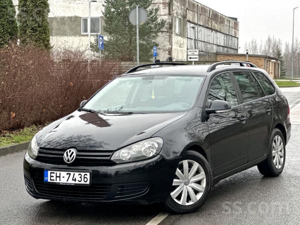 Black Volkswagen Golf 2012 in Jelgava, with an engine capacity of 1.60 L and mileage of 285 thousand km for 3350 €, photo 7 on AUTOMOTO.COM.LV