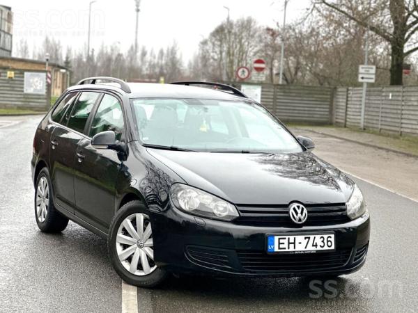 Black Volkswagen Golf 2012 in Jelgava, with an engine capacity of 1.60 L and mileage of 285 thousand km for 3350 €, photo 9 on AUTOMOTO.COM.LV