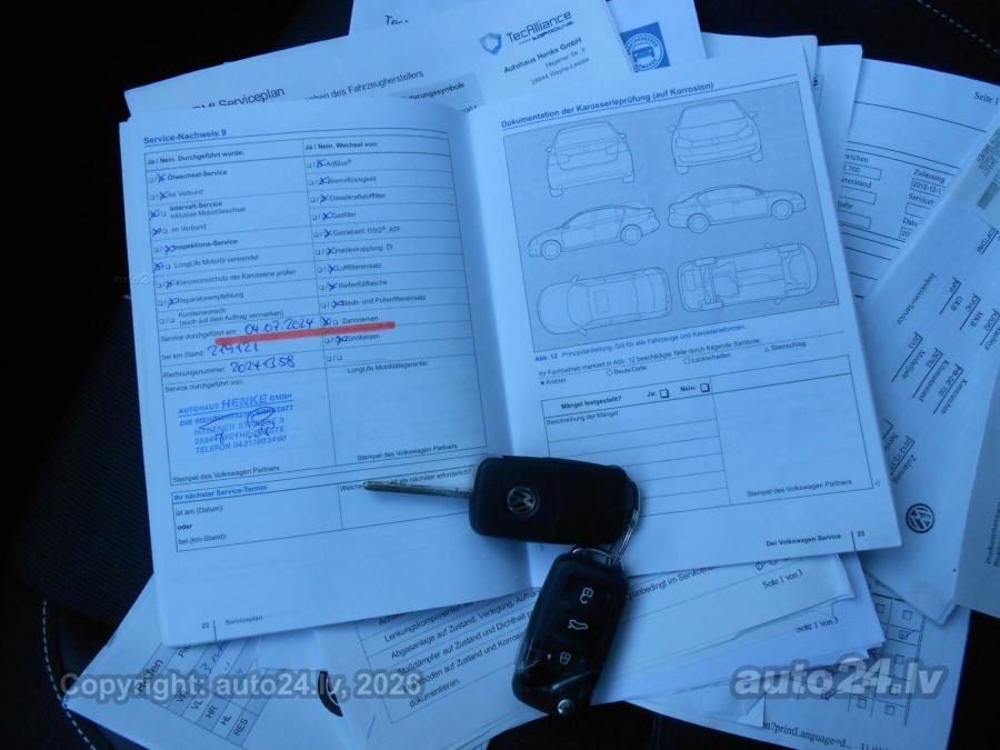 Черный Фольксваген Гольф 2012 в Вильянди, объемом двигателя 2.00 л и пробегом 247 тыс. км за 5990 €, фото 14 на AUTOMOTO.COM.LV
