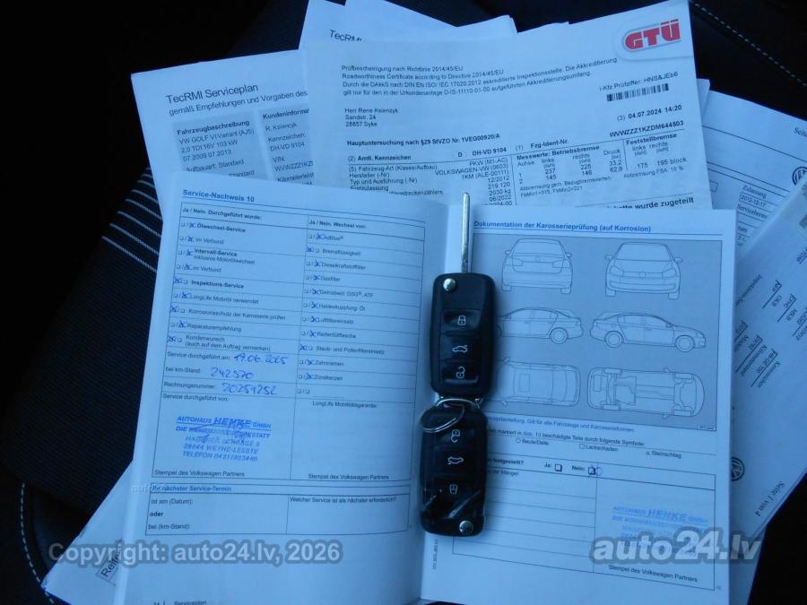 Melns Volkswagen Golf 2012 Viljandi, ar dzinēja tilpumu 2.00 L un nobraukumu 247 tūkst. km par 5990 €, foto 15 vietnē AUTOMOTO.COM.LV