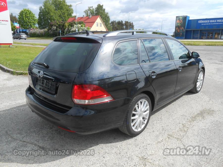 Black Volkswagen Golf 2012 in Viljandi, with an engine capacity of 2.00 L and mileage of 247 thousand km for 5990 €, photo 3 on AUTOMOTO.COM.LV
