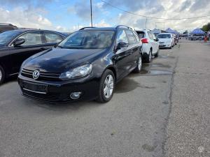 Melns Volkswagen Golf 2012 Šauļi, ar dzinēja tilpumu 1.97 L un nobraukumu 206 tūkst. km par 4350 €, foto  vietnē AUTOMOTO.COM.LV