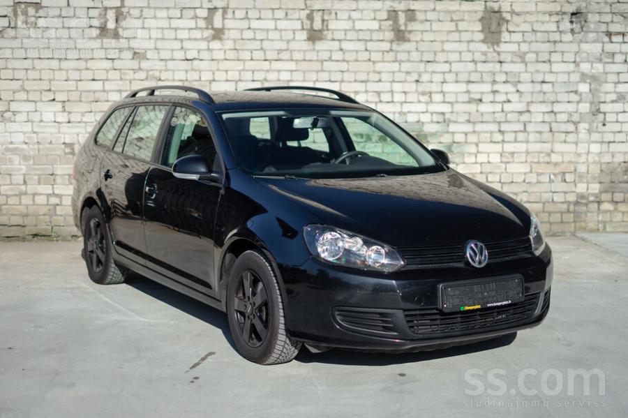 Black Volkswagen Golf 2012 in Liepaja, with an engine capacity of 1.60 L and mileage of 280 thousand km for 4800 €, photo 1 on AUTOMOTO.COM.LV