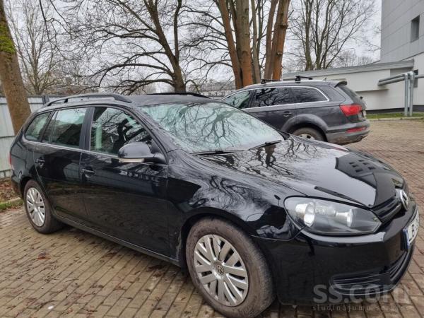 Black Volkswagen Golf 2013 in Riga, with an engine capacity of 1.90 L and mileage of 253 thousand km for 2500 €, photo 6 on AUTOMOTO.COM.LV