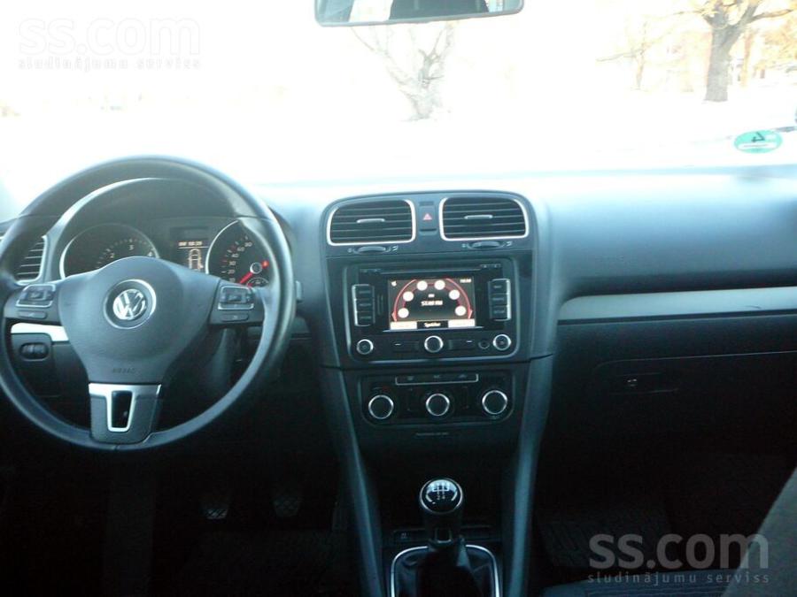 Melns Volkswagen Golf 2013 Cēsis, ar dzinēja tilpumu 1.60 L un nobraukumu 0 tūkst. km par 4990 €, foto 10 vietnē AUTOMOTO.COM.LV