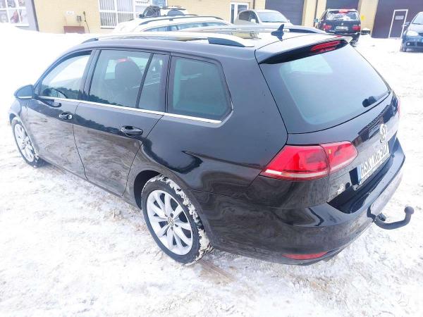 Black Volkswagen Golf 2013 in Utena, with an engine capacity of 1.97 L and mileage of 325 thousand km for 6500 €, photo 4 on AUTOMOTO.COM.LV