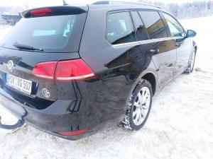Black Volkswagen Golf 2013 in Utena, with an engine capacity of 1.97 L and mileage of 325 thousand km for 6500 €, photo 6 on AUTOMOTO.COM.LV