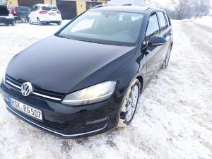 Black Volkswagen Golf 2013 in Utena, with an engine capacity of 1.97 L and mileage of 325 thousand km for 6500 €, photo 8 on AUTOMOTO.COM.LV