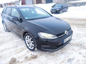 Black Volkswagen Golf 2013 in Utena, with an engine capacity of 1.97 L and mileage of 325 thousand km for 6500 €, photo 15 on AUTOMOTO.COM.LV