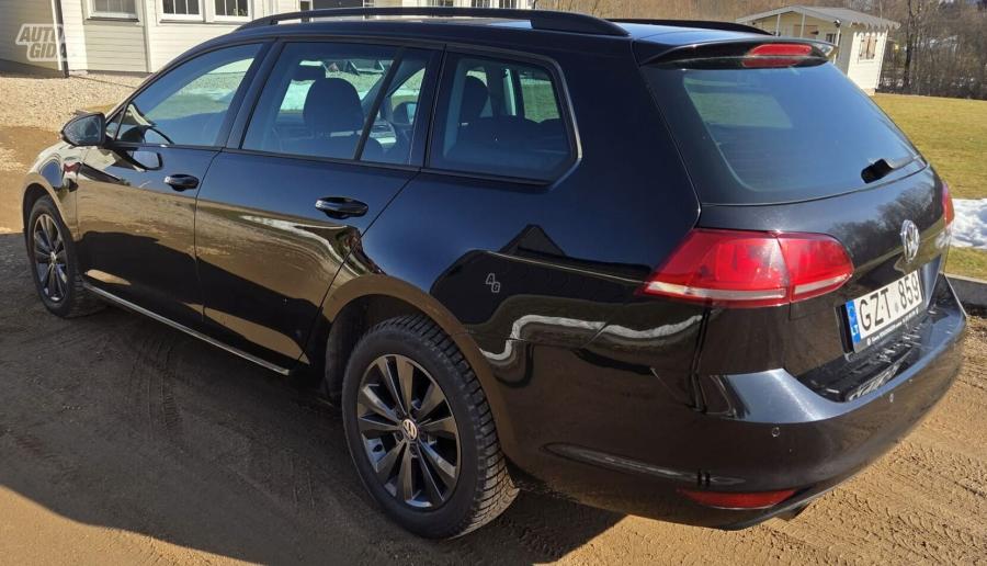 Black Volkswagen Golf 2013 in Utena, with an engine capacity of 1.60 L and mileage of 197 thousand km for 5900 €, photo 4 on AUTOMOTO.COM.LV