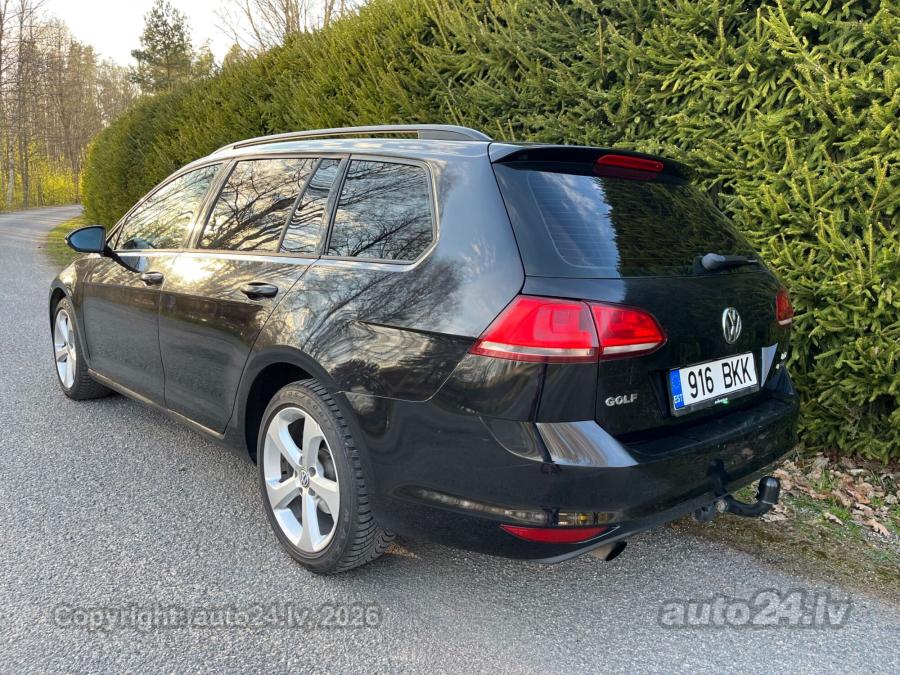 Black Volkswagen Golf 2013 in Voru, with an engine capacity of 1.60 L and mileage of 289 thousand km for 4950 €, photo 5 on AUTOMOTO.COM.LV