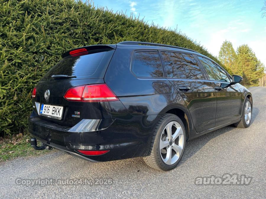 Black Volkswagen Golf 2013 in Voru, with an engine capacity of 1.60 L and mileage of 289 thousand km for 4950 €, photo 6 on AUTOMOTO.COM.LV
