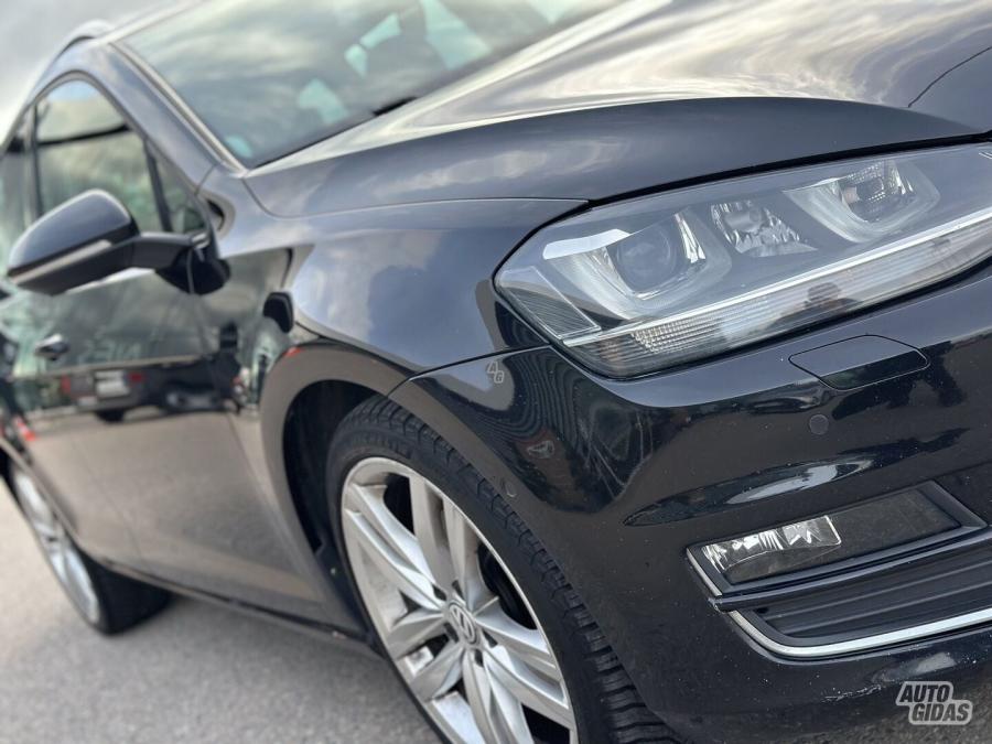 Black Volkswagen Golf 2013 in Kaunas, with an engine capacity of 1.60 L and mileage of 210 thousand km for 6450 €, photo 11 on AUTOMOTO.COM.LV