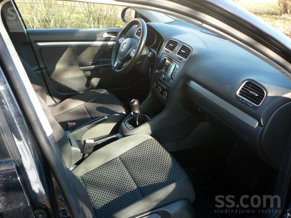 Black Volkswagen Golf 2013 in Cesis, with an engine capacity of 1.60 L and mileage of 0 thousand km for 4500 €, photo 9 on AUTOMOTO.COM.LV
