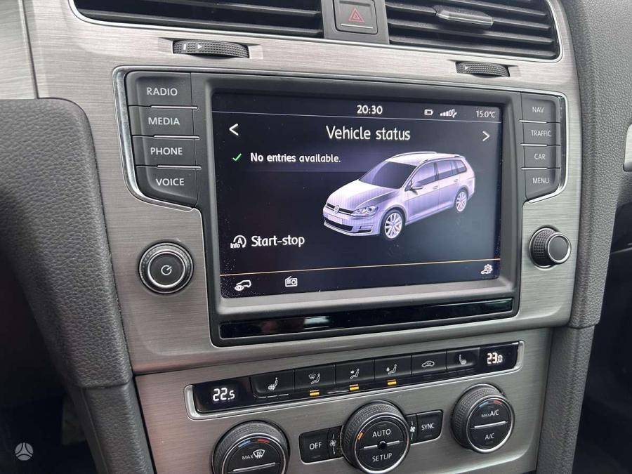 Black Volkswagen Golf 2013 in Kaunas, with an engine capacity of 1.60 L and mileage of 334 thousand km for 5700 €, photo 19 on AUTOMOTO.COM.LV