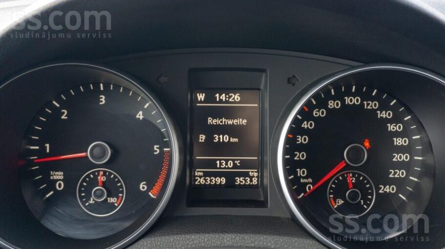 Melns Volkswagen Golf 2013 Rīga, ar dzinēja tilpumu 1.60 L un nobraukumu 263 tūkst. km par 2990 €, foto 22 vietnē AUTOMOTO.COM.LV