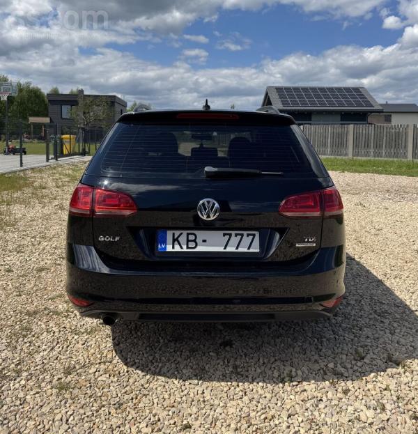 Melns Volkswagen Golf 2014 Rīga, ar dzinēja tilpumu 1.60 L un nobraukumu 337 tūkst. km par 4470 €, foto 5 vietnē AUTOMOTO.COM.LV