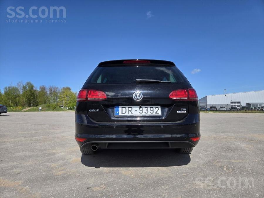 Black Volkswagen Golf 2014 in Riga, with an engine capacity of 1.20 L and mileage of 172 thousand km for 7299 €, photo 5 on AUTOMOTO.COM.LV