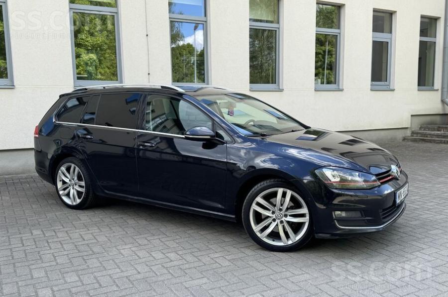 Black Volkswagen Golf 2014 in Jelgava, with an engine capacity of 2.00 L and mileage of 400 thousand km for 3950 €, photo 3 on AUTOMOTO.COM.LV