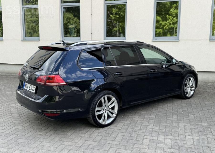 Black Volkswagen Golf 2014 in Jelgava, with an engine capacity of 2.00 L and mileage of 400 thousand km for 3950 €, photo 8 on AUTOMOTO.COM.LV