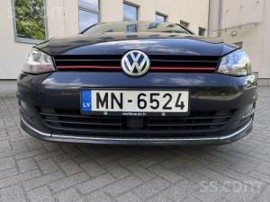 Black Volkswagen Golf 2014 in Jelgava, with an engine capacity of 2.00 L and mileage of 400 thousand km for 3950 €, photo 10 on AUTOMOTO.COM.LV