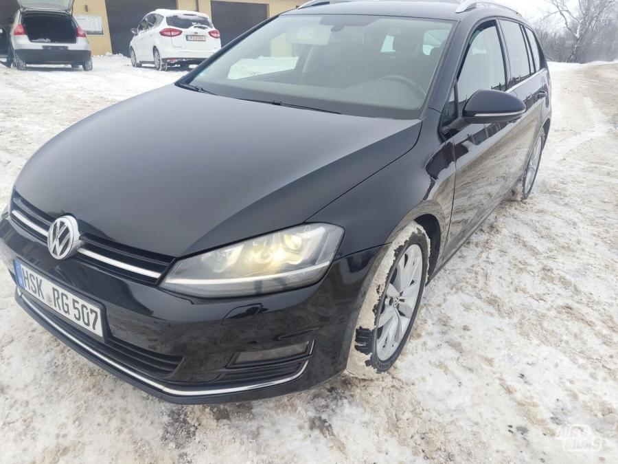 Black Volkswagen Golf 2014 in Utena, with an engine capacity of 2.00 L and mileage of 315 thousand km for 6600 €, photo 2 on AUTOMOTO.COM.LV