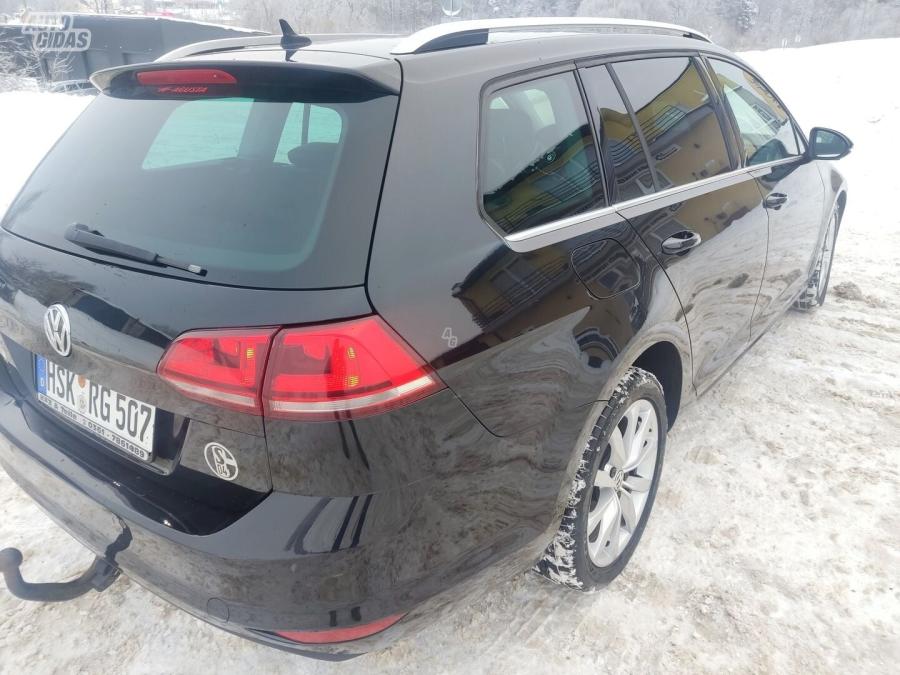 Black Volkswagen Golf 2014 in Utena, with an engine capacity of 2.00 L and mileage of 315 thousand km for 6600 €, photo 3 on AUTOMOTO.COM.LV
