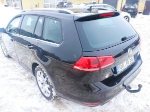 Black Volkswagen Golf 2014 in Utena, with an engine capacity of 2.00 L and mileage of 315 thousand km for 6600 €, photo 6 on AUTOMOTO.COM.LV