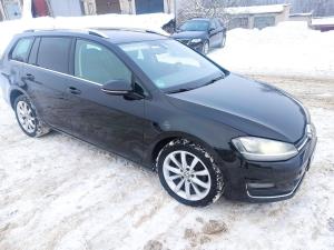 Black Volkswagen Golf 2014 in Utena, with an engine capacity of 2.00 L and mileage of 315 thousand km for 6600 €, photo 11 on AUTOMOTO.COM.LV