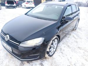 Black Volkswagen Golf 2014 in Utena, with an engine capacity of 2.00 L and mileage of 315 thousand km for 6600 €, photo 17 on AUTOMOTO.COM.LV