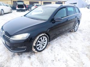 Black Volkswagen Golf 2014 in Utena, with an engine capacity of 2.00 L and mileage of 315 thousand km for 6600 €, photo 18 on AUTOMOTO.COM.LV