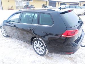 Black Volkswagen Golf 2014 in Utena, with an engine capacity of 2.00 L and mileage of 315 thousand km for 6600 €, photo 20 on AUTOMOTO.COM.LV