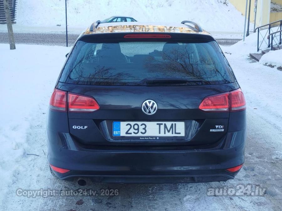 Black Volkswagen Golf 2014 in Tartu, with an engine capacity of 1.60 L and mileage of 335 thousand km for 5490 €, photo 5 on AUTOMOTO.COM.LV