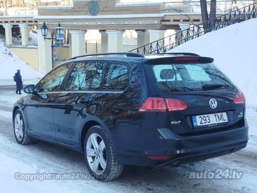Black Volkswagen Golf 2014 in Tartu, with an engine capacity of 1.60 L and mileage of 335 thousand km for 5490 €, photo 6 on AUTOMOTO.COM.LV