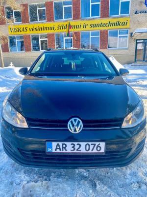 Black Volkswagen Golf 2014 in Utena, with an engine capacity of 1.60 L and mileage of 187 thousand km for 5900 €, photo 2 on AUTOMOTO.COM.LV