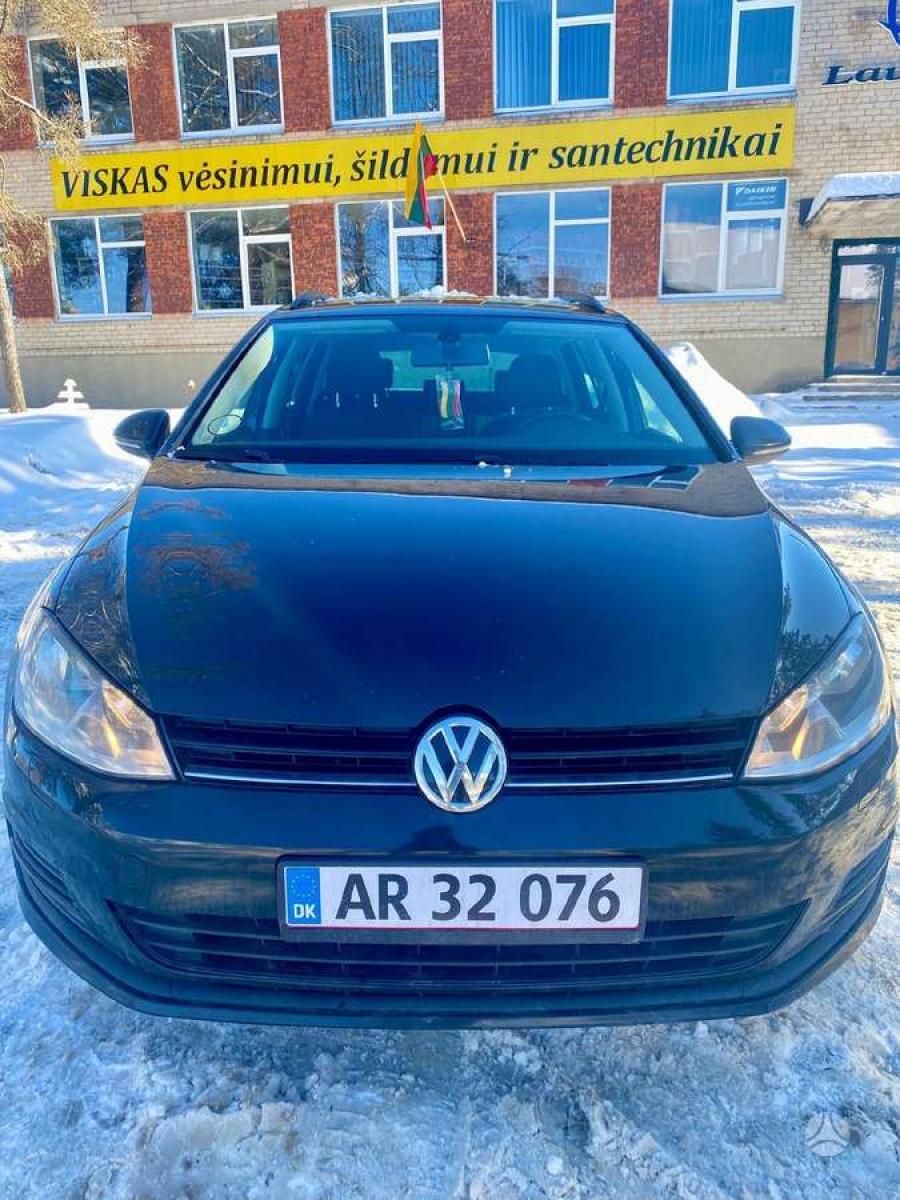 Black Volkswagen Golf 2014 in Utena, with an engine capacity of 1.60 L and mileage of 187 thousand km for 5900 €, photo 2 on AUTOMOTO.COM.LV