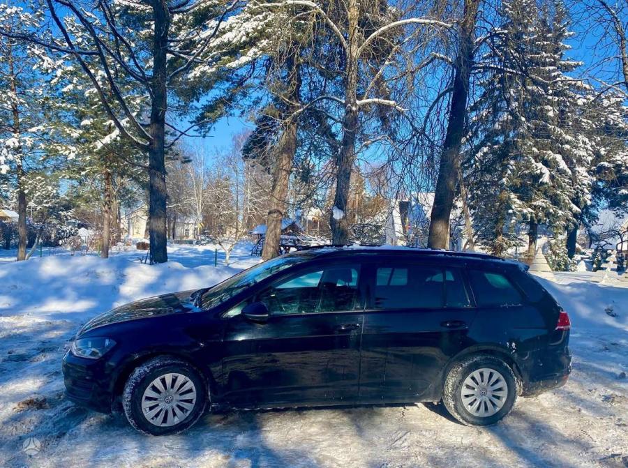 Black Volkswagen Golf 2014 in Utena, with an engine capacity of 1.60 L and mileage of 187 thousand km for 5900 €, photo 7 on AUTOMOTO.COM.LV