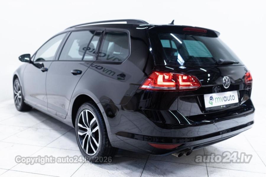 Black Volkswagen Golf 2014 in Tallinn, with an engine capacity of 2.00 L and mileage of 283 thousand km for 7990 €, photo 8 on AUTOMOTO.COM.LV