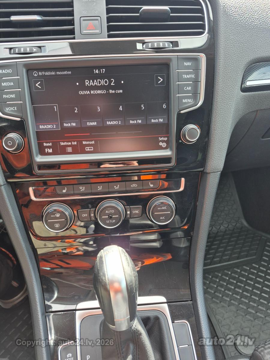 Melns Volkswagen Golf 2014 Tallina, ar dzinēja tilpumu 2.00 L un nobraukumu 241 tūkst. km par 8000 €, foto 10 vietnē AUTOMOTO.COM.LV
