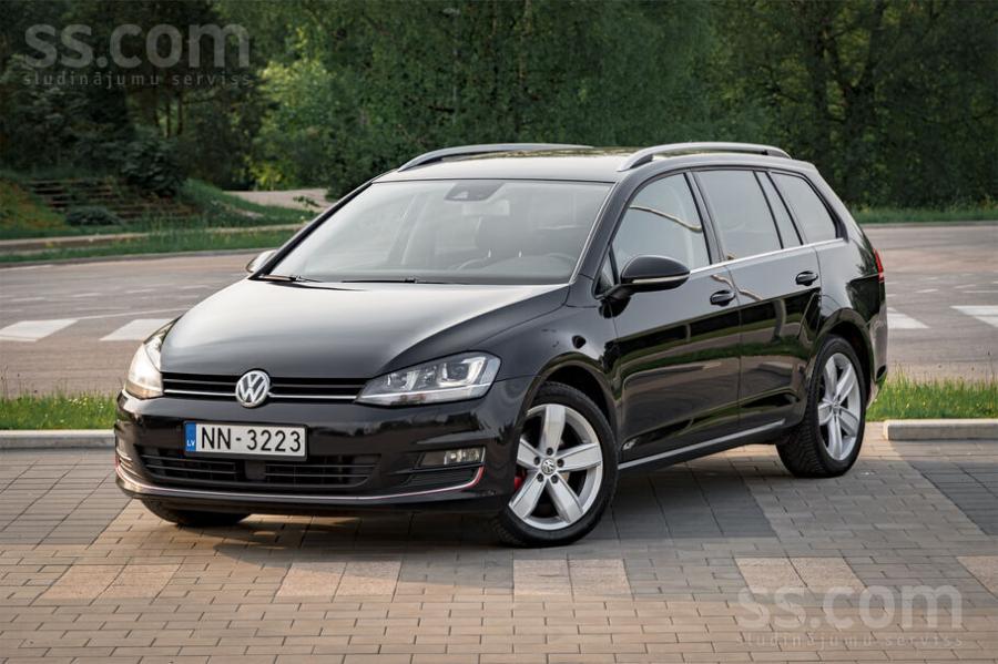 Melns Volkswagen Golf 2014 Rīga, ar dzinēja tilpumu 2.00 L un nobraukumu 241 tūkst. km par 7997 €, foto 1 vietnē AUTOMOTO.COM.LV