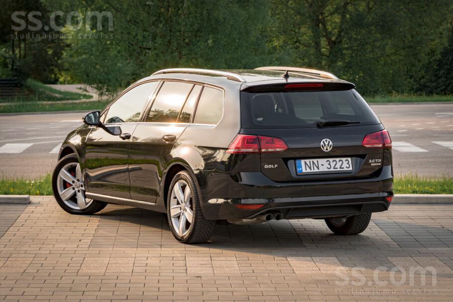 Melns Volkswagen Golf 2014 Rīga, ar dzinēja tilpumu 2.00 L un nobraukumu 241 tūkst. km par 7997 €, foto 5 vietnē AUTOMOTO.COM.LV