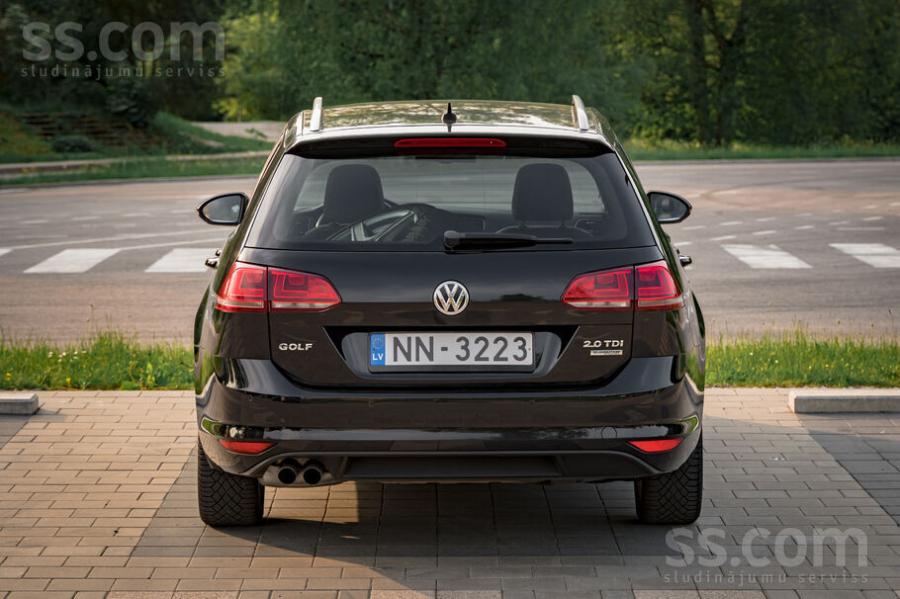 Melns Volkswagen Golf 2014 Rīga, ar dzinēja tilpumu 2.00 L un nobraukumu 241 tūkst. km par 7997 €, foto 6 vietnē AUTOMOTO.COM.LV