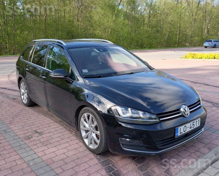 Melns Volkswagen Golf 2014 Ventspils, ar dzinēja tilpumu 2.00 L un nobraukumu 327 tūkst. km par 4400 €, foto 1 vietnē AUTOMOTO.COM.LV