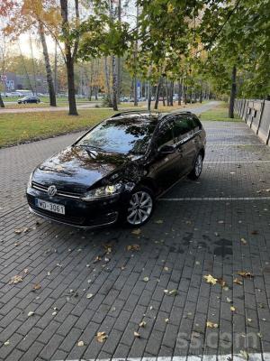 Black Volkswagen Golf 2014 in Jurmala, with an engine capacity of 2.00 L and mileage of 276 thousand km for 7300 €, photo 3 on AUTOMOTO.COM.LV