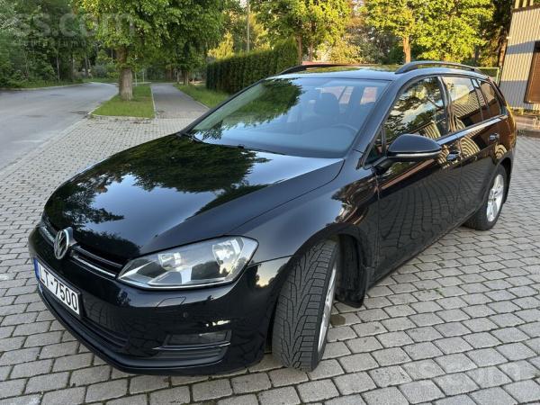 Black Volkswagen Golf 2014 in Ogre, with an engine capacity of 2.00 L and mileage of 285 thousand km for 5200 €, photo 1 on AUTOMOTO.COM.LV