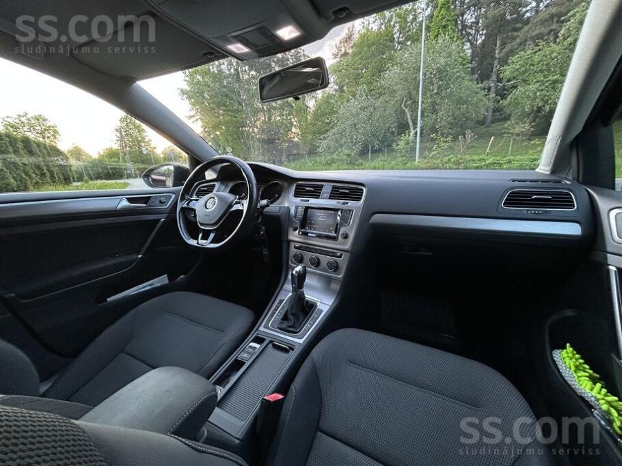 Black Volkswagen Golf 2014 in Ogre, with an engine capacity of 2.00 L and mileage of 285 thousand km for 5200 €, photo 11 on AUTOMOTO.COM.LV